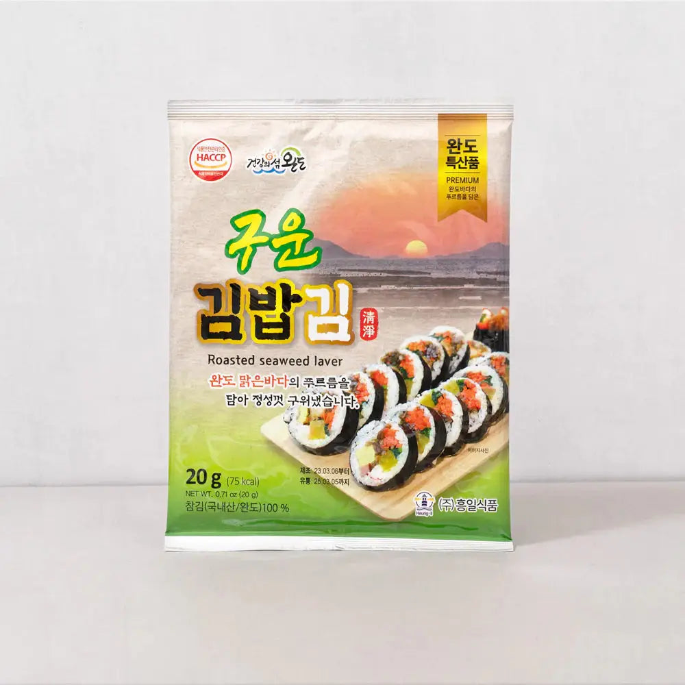 Buy Gimbap Kim Roasted Seaweed Laver 20g at Wandoc Mall – WANDOC MALL
