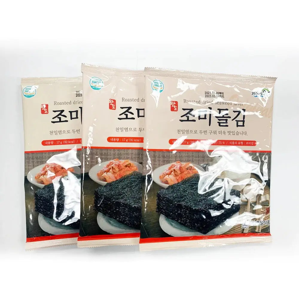 ROASTED DRIED SEAWEED LAVER – WANDOC MALL